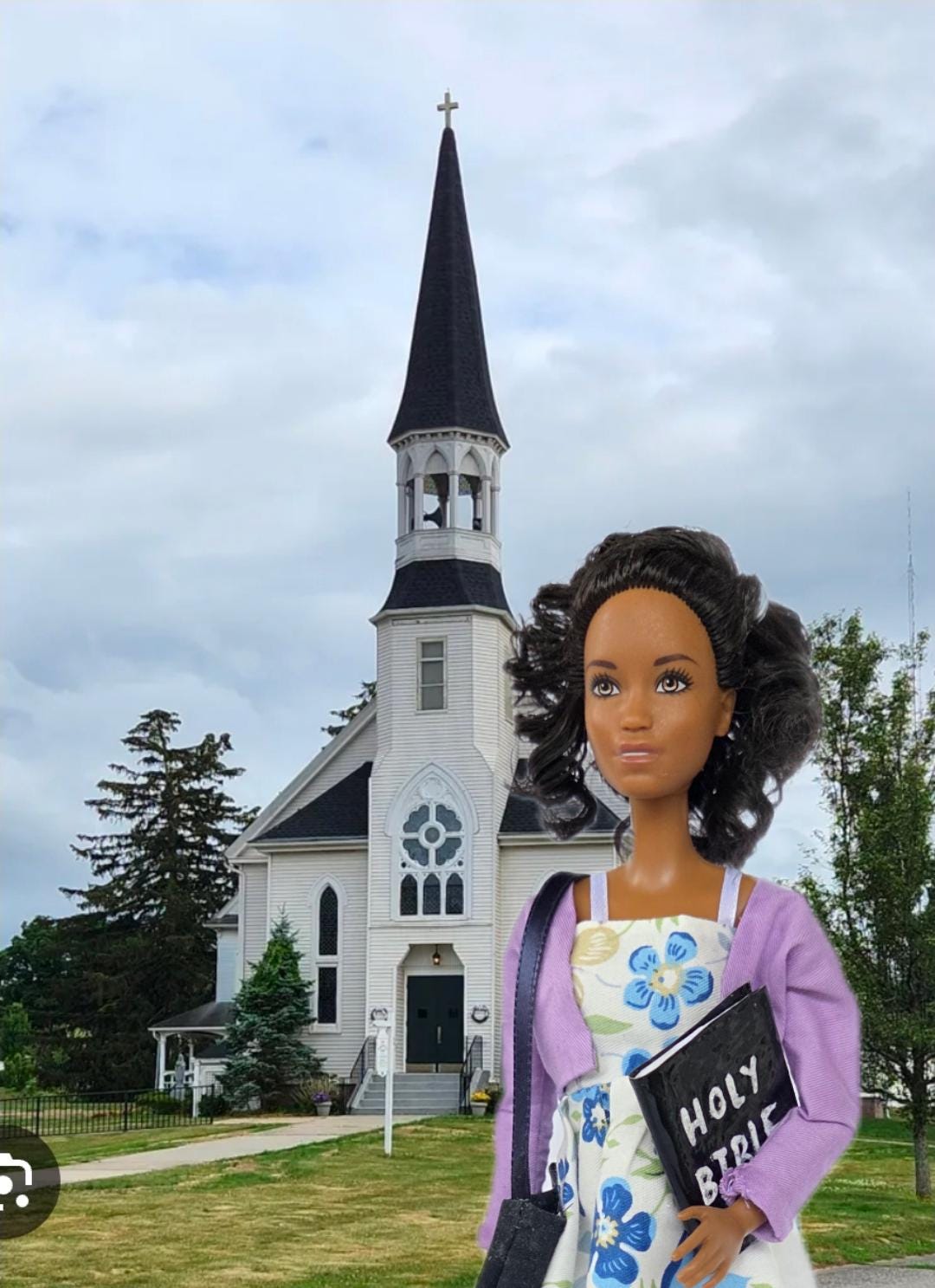 Church Barbie! One of a Kind. - Etsy