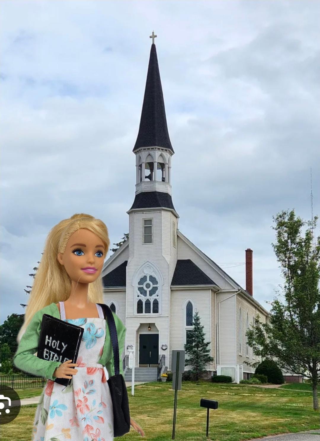Church Barbie! One of a Kind. - Etsy