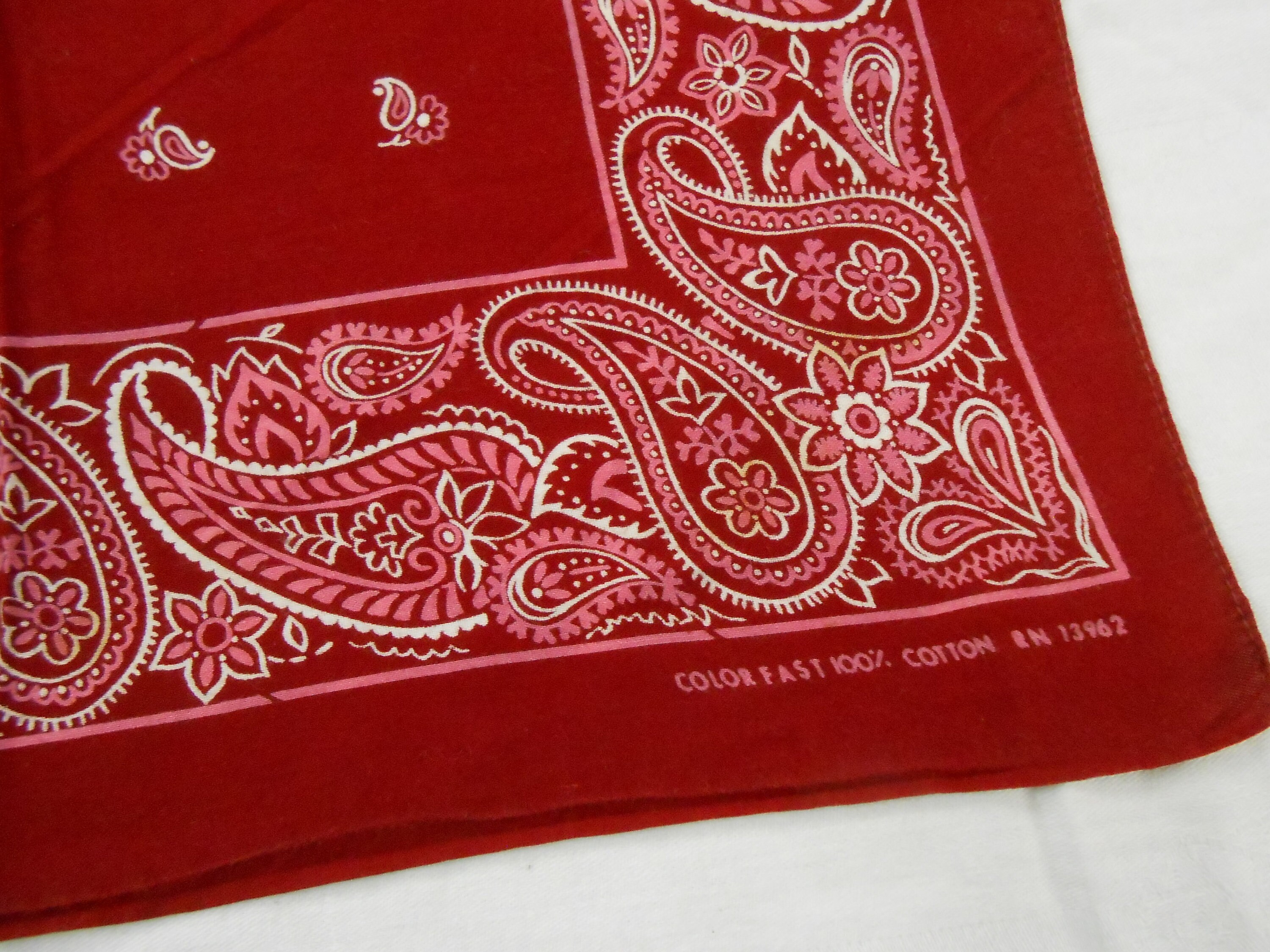 Vtg Antique BURGUNDY Wine COLOR FAST Made in Usa Soft Cotton Biker ...