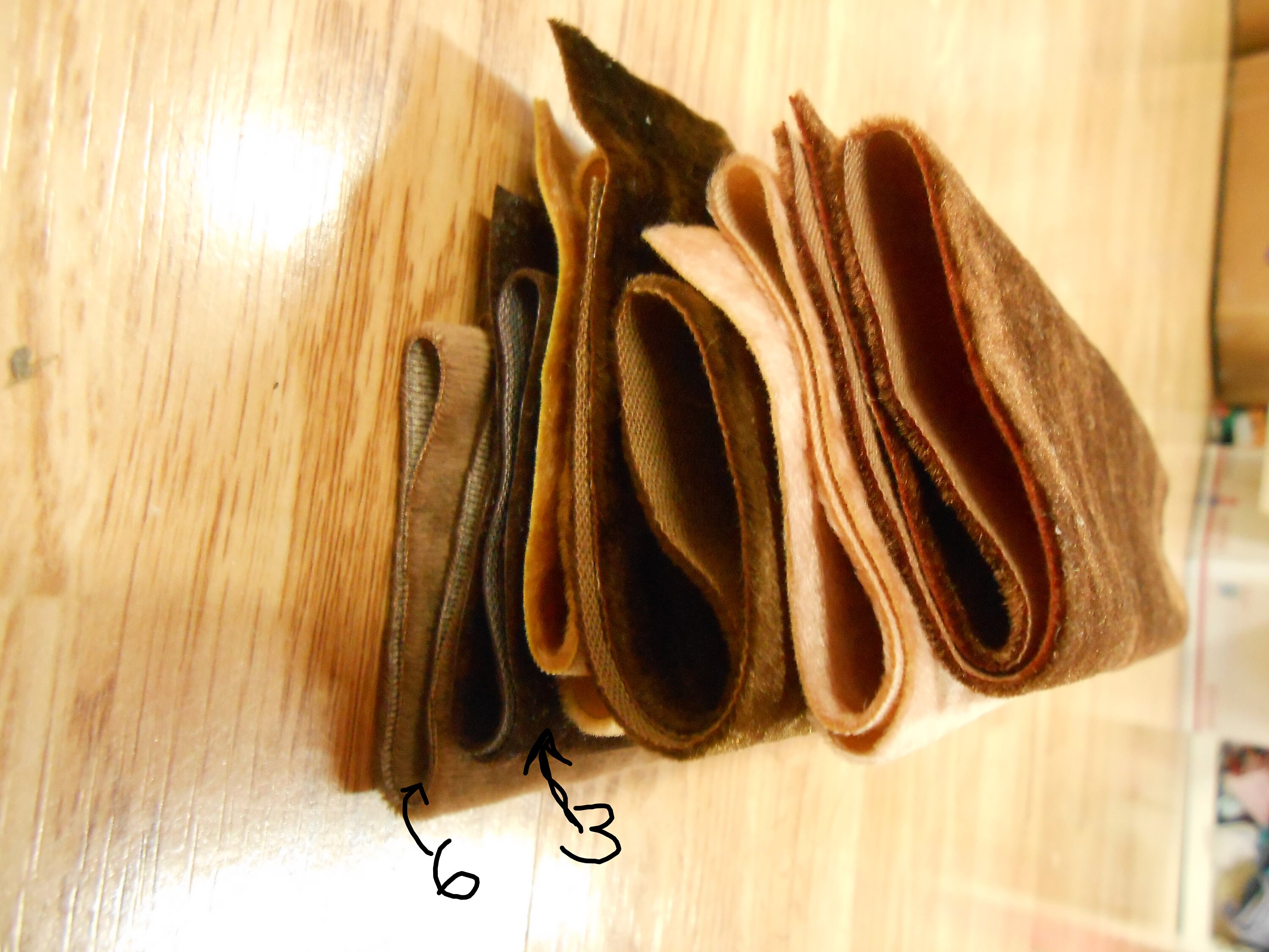 Vintage Thick BROWN LONG PILE Plush Rayon Velvet Craft Fabric for Mini ...