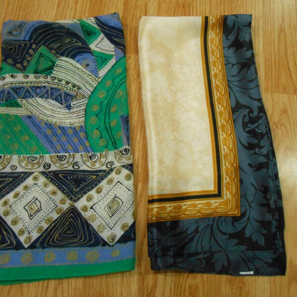 Echo Silk Scarf - Etsy