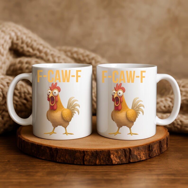 Funny Chicken Meme Coffee Mug, Humorous Adult Humor, Farmhouse Gift - Etsy