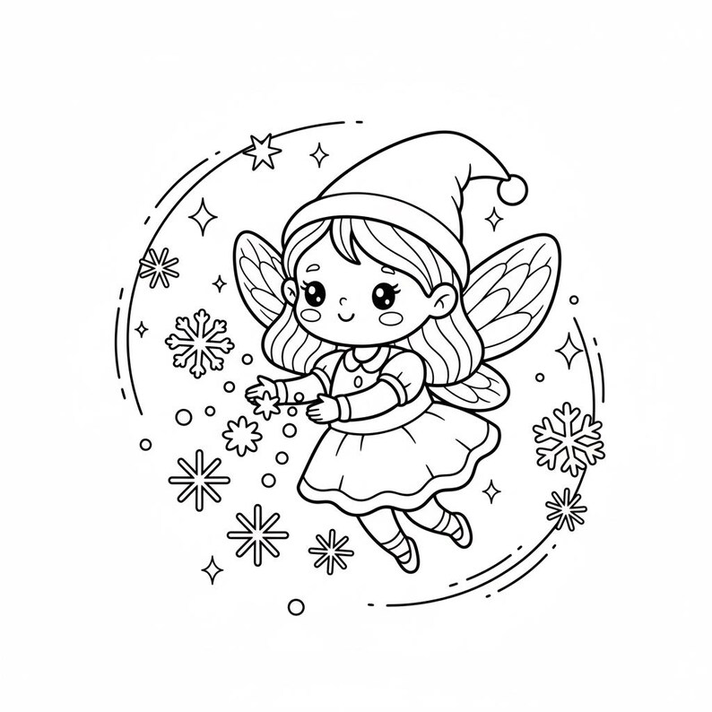 200 Christmas Coloring Pages for Kids | Holiday Activity (instant ...