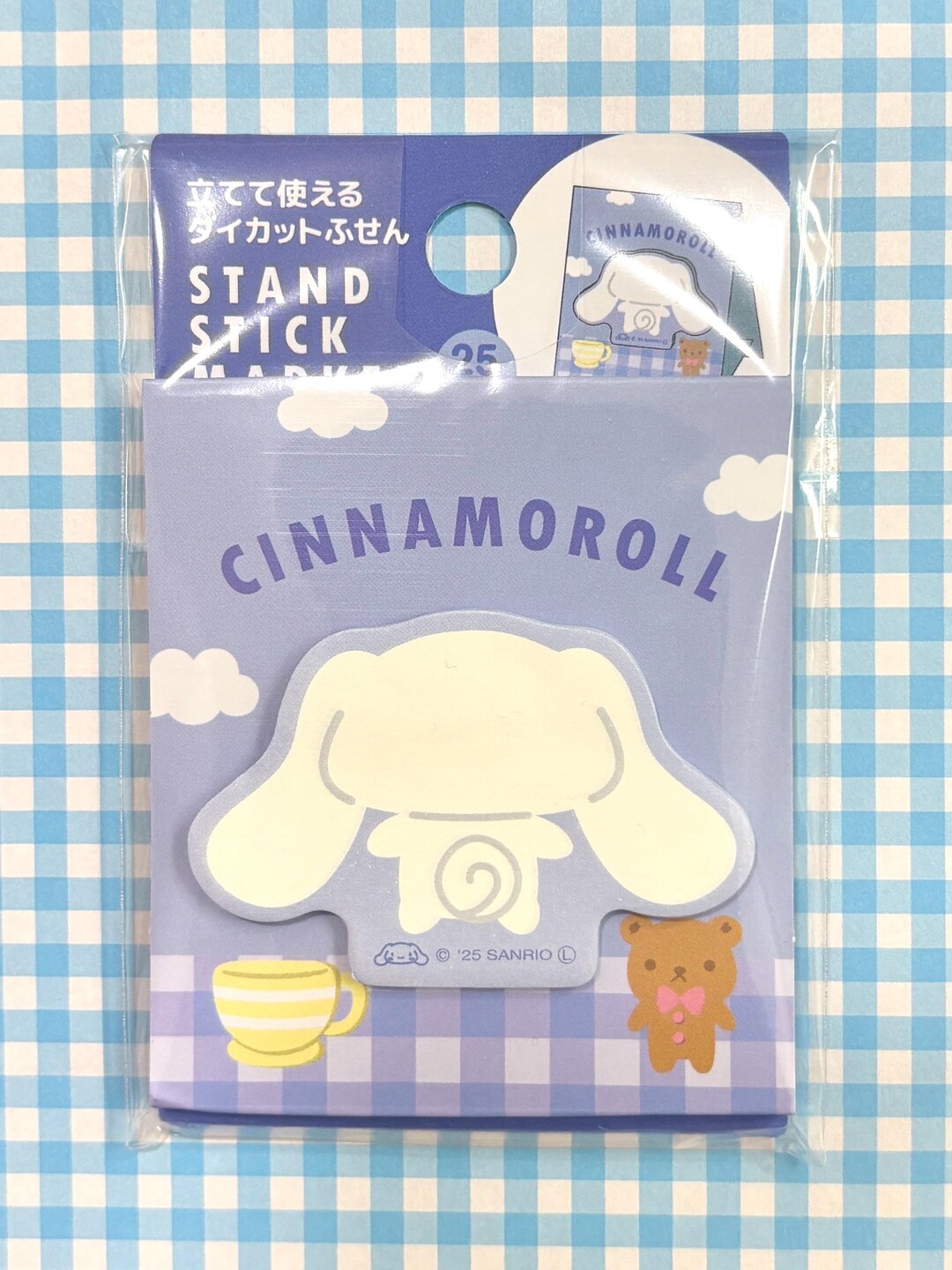 Cinnamoroll Standing Sticky Notes | Kawaii Die-cut Memo Pad | Japanese ...