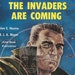 The Invaders Are Coming - 10x15 Giclée Canvas Print of a Vintage Pulp ...