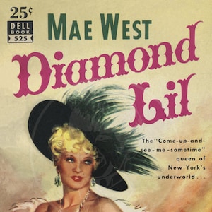 Diamond Lil - 10x15 Giclée Canvas Print - Etsy