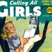 Calling All Girls (sep 1961) - 10x14 Giclée Canvas Print of a Vintage ...