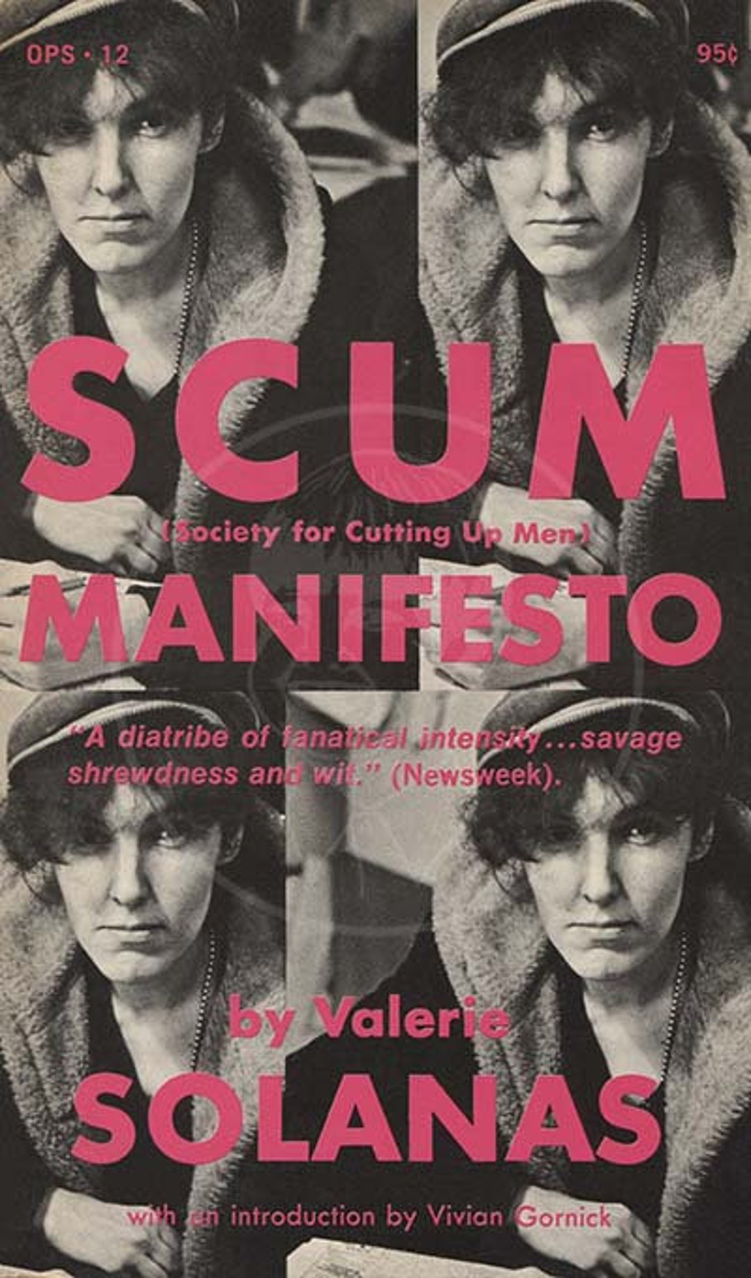 SCUM Manifesto - 10x17 Giclée Canvas Print of Vintage Pulp Paperback - Etsy