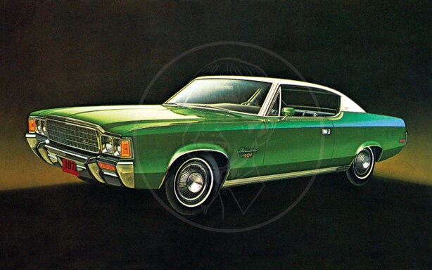 1972 AMC Ambassador SST 2 Door 10x16 Giclée Canvas Print of - Etsy
