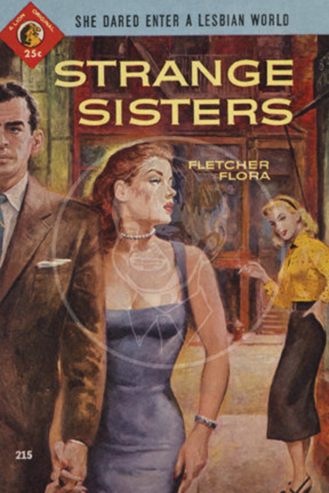 Strange Sisters 10x15 Giclée Canvas Print of a Vintage Pulp - Etsy
