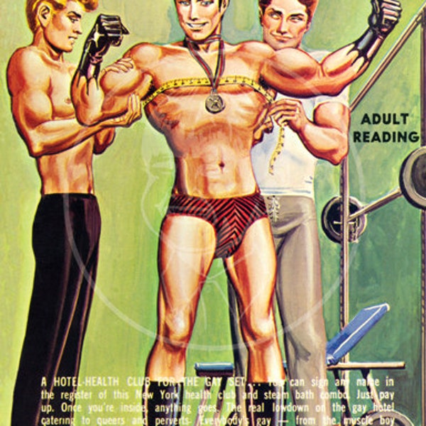 Vintage Gay Pulp Etsy