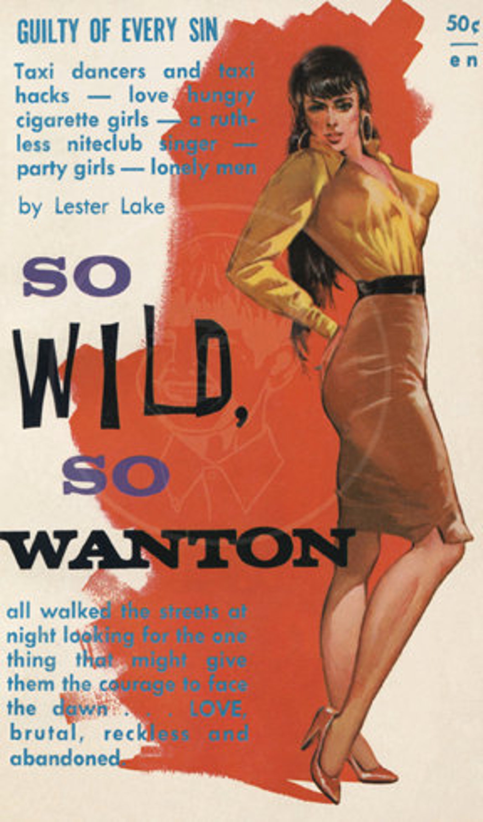 So Wild So Wanton 10x17 Giclée Canvas Print Of A Vintage Etsy