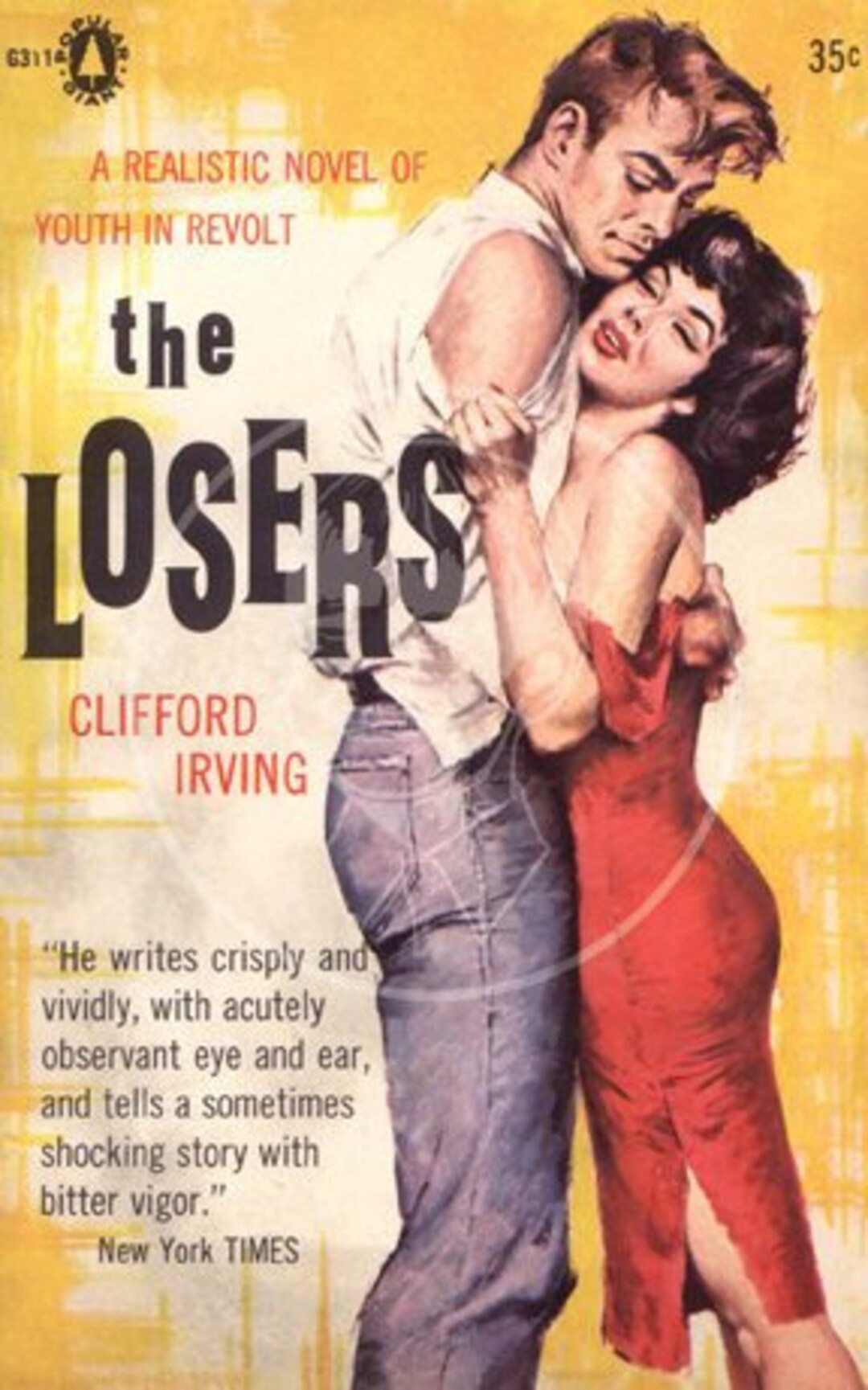 The Losers 10x16 Giclée Canvas Print Of A Vintage Pulp Etsy