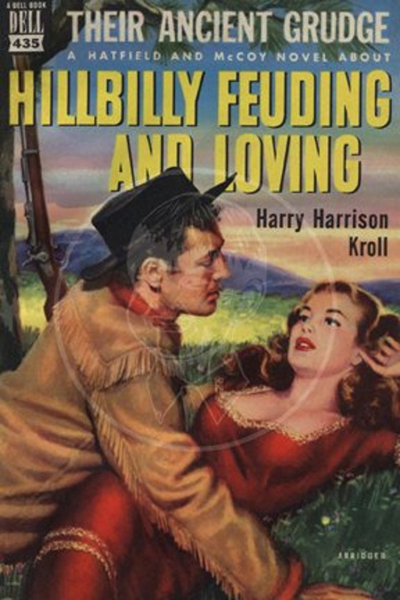 Their Ancient Grudge hillbilly Feuding and Loving 10x15 Giclée Canvas ...