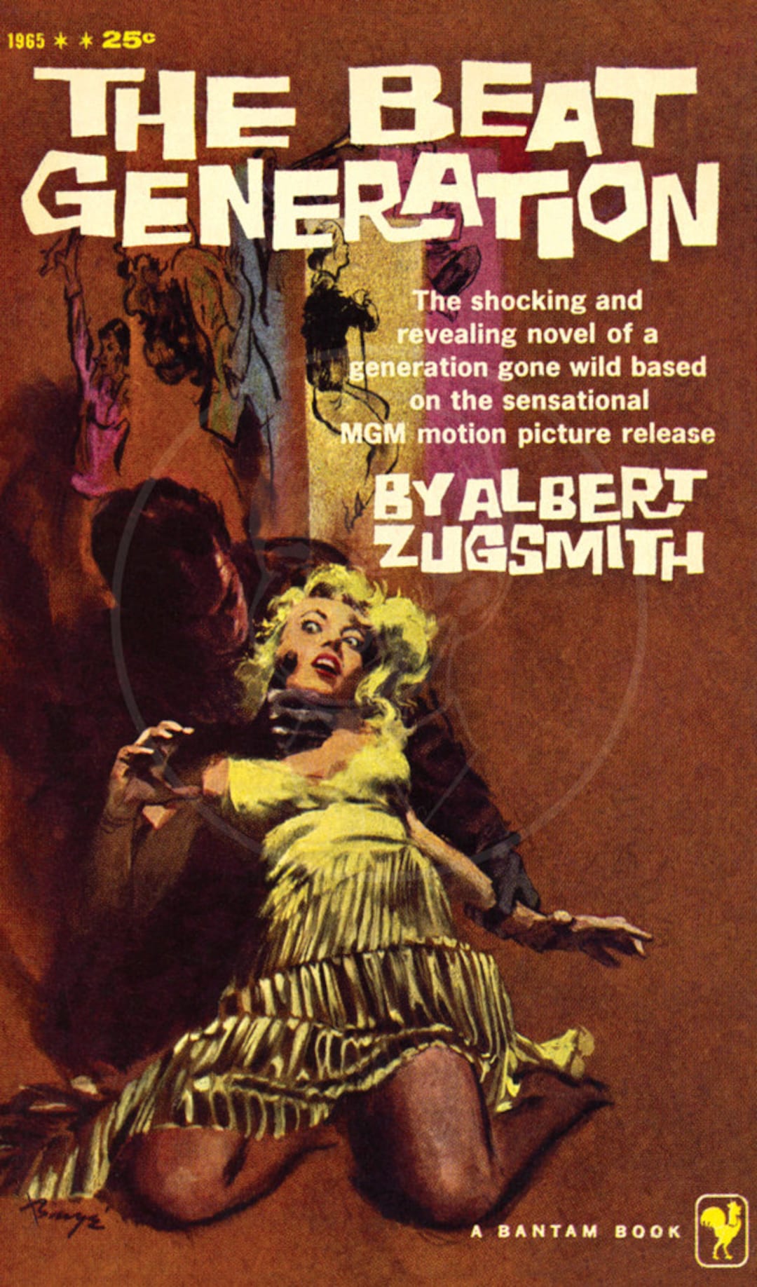 The Beat Generation 10x17 Giclée Canvas Print of a Vintage Pulp ...