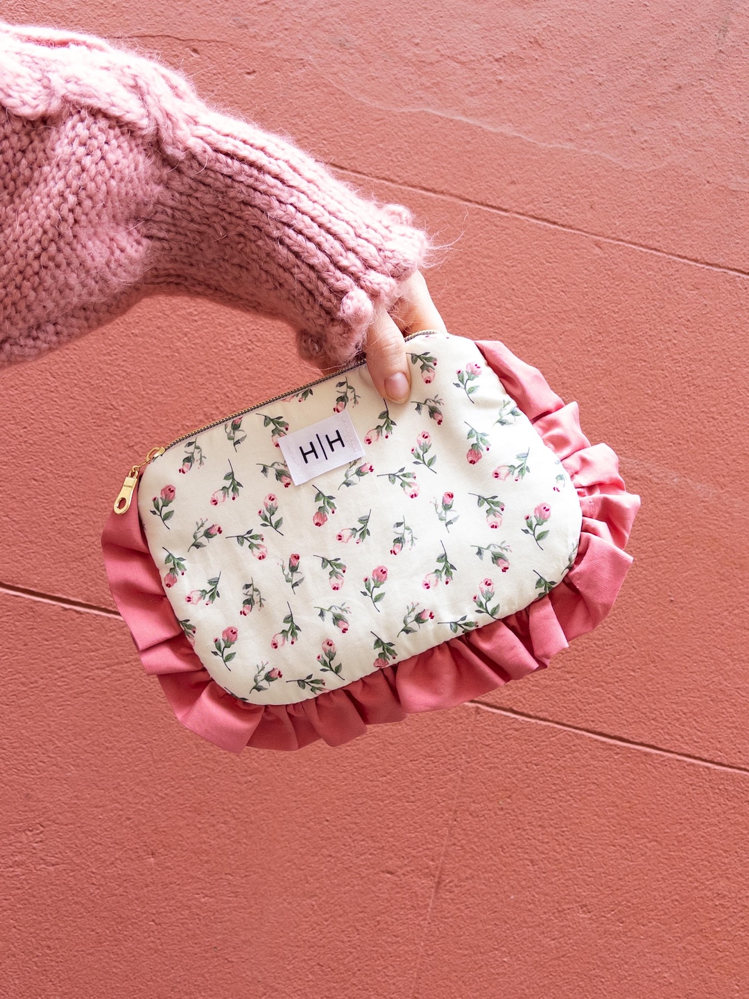 The Bloom Edit - Ruffle Edge Pouch - Etsy