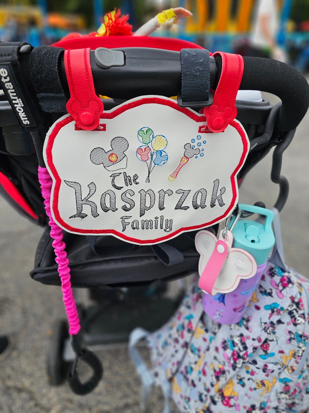Personalized Stroller ID Tag for Your Disney Vacation - Etsy