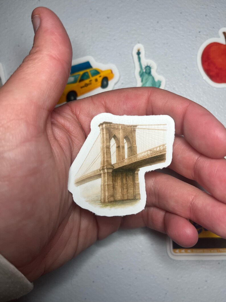 New York Sticker Bundle | NYC Stickers, Statue of Liberty, Empire State ...