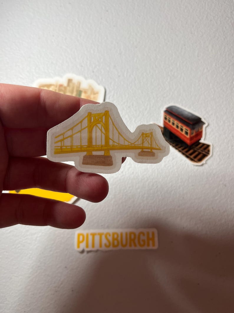Pittsburgh Sticker Bundle | Steel City Stickers | Pittsburgh Skyline ...
