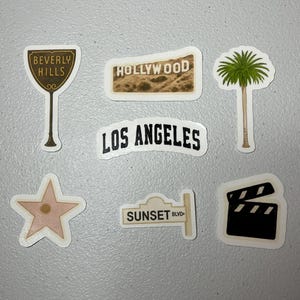 Los Angeles Sticker Bundle | LA Stickers | Hollywood Vinyl Stickers ...