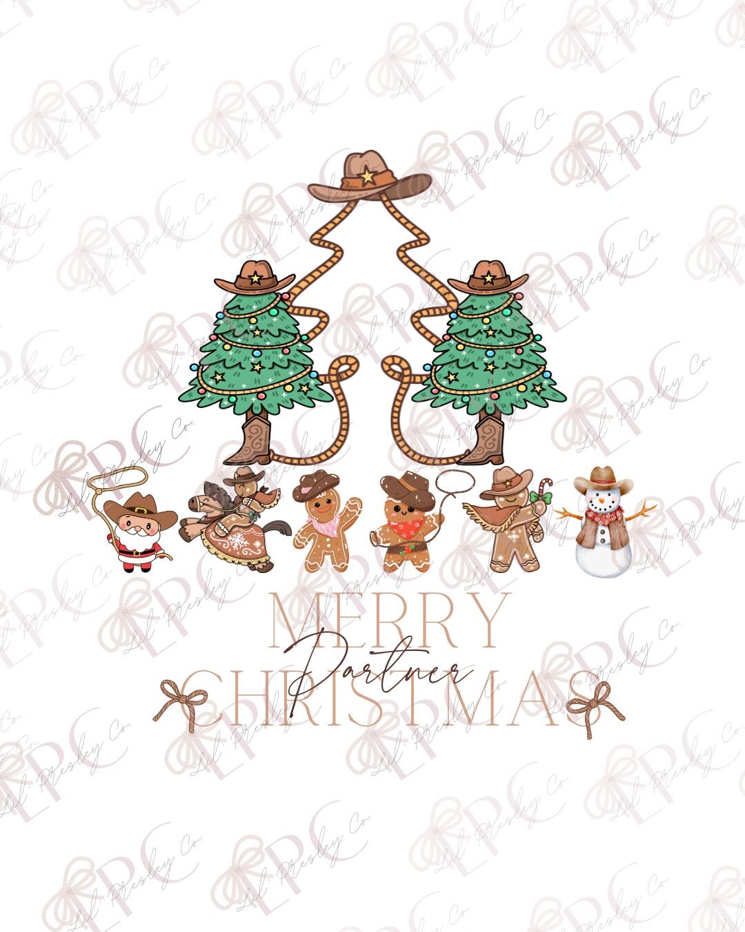 Merry Christmas Partner - Etsy