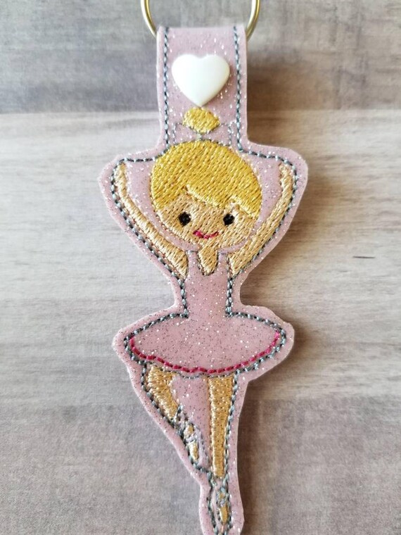 Ballerina Keychain Ballerina Key Chain Ballerina Gift | Etsy