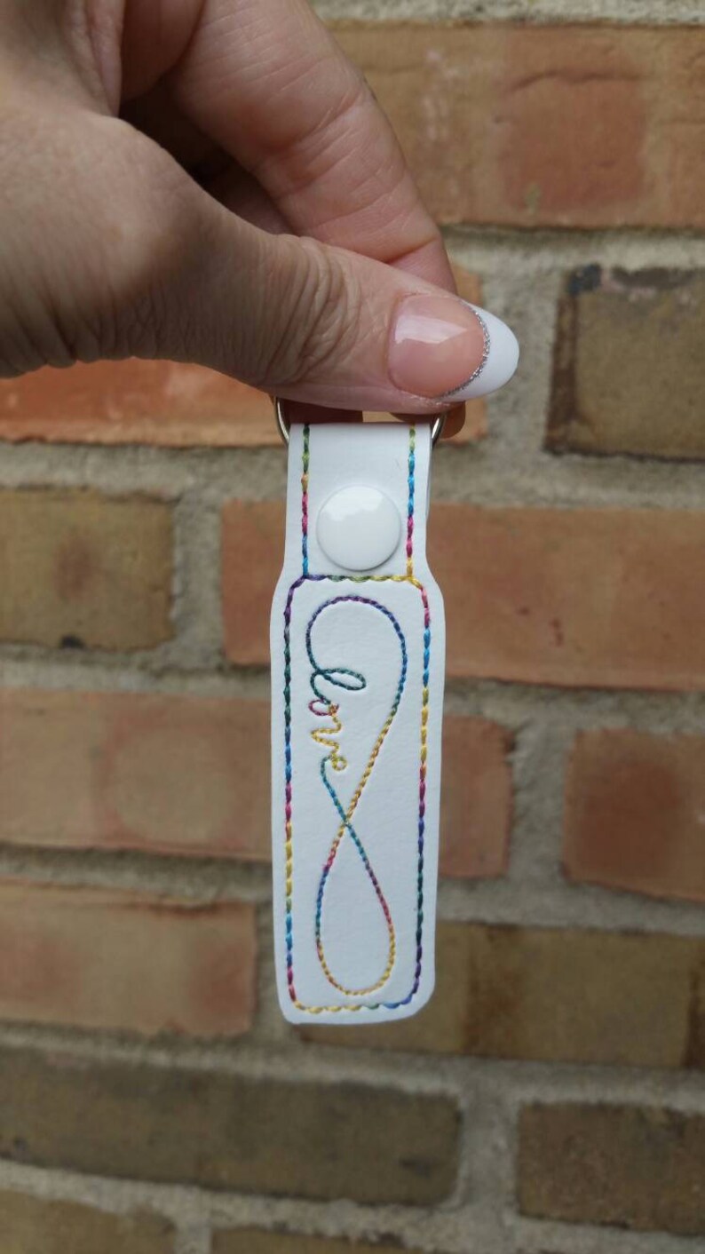 Love Keychain Infinity Keychain Infinity Love Girlfriend | Etsy