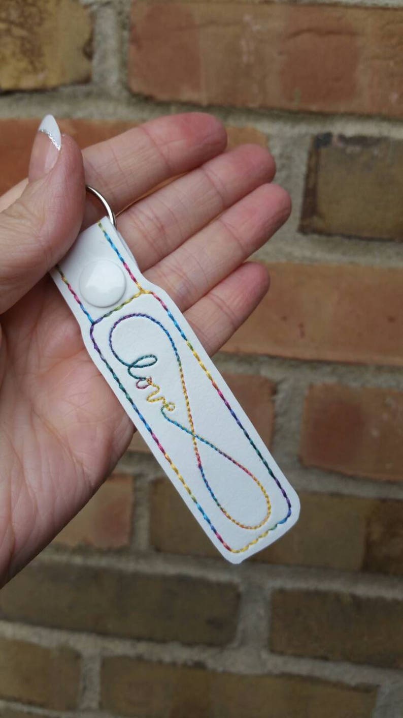Love Keychain Infinity Keychain Infinity Love Girlfriend | Etsy