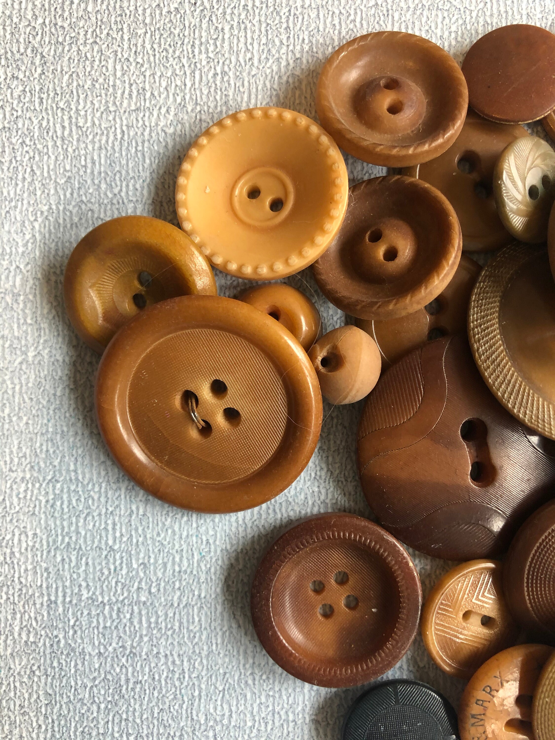 40 Random Vegetable Ivory/tagua Nut Buttons - Bulk, Mixed Lot - Etsy