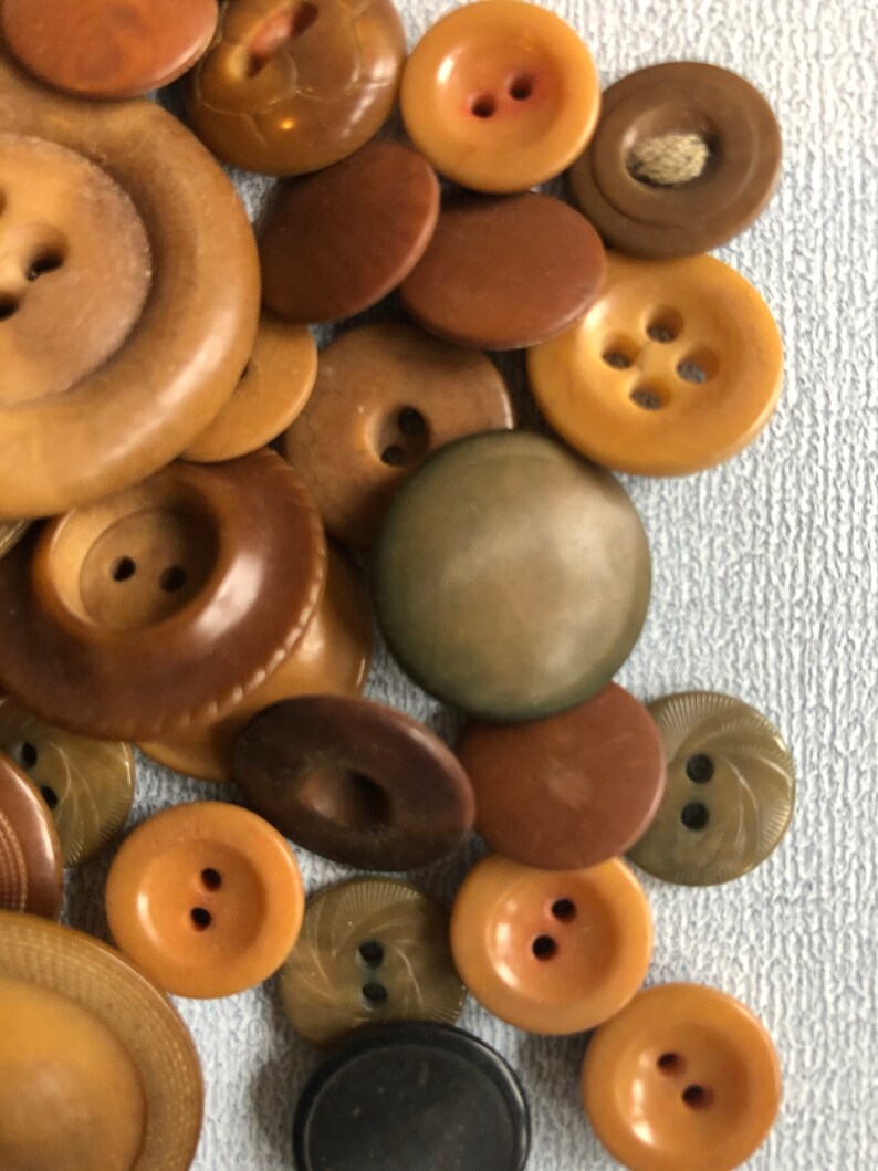 40 Random Vegetable Ivory/tagua Nut Buttons Bulk Mixed Lot - Etsy