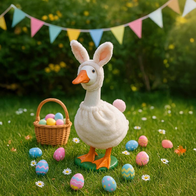 Large Goose Easter - Etsy