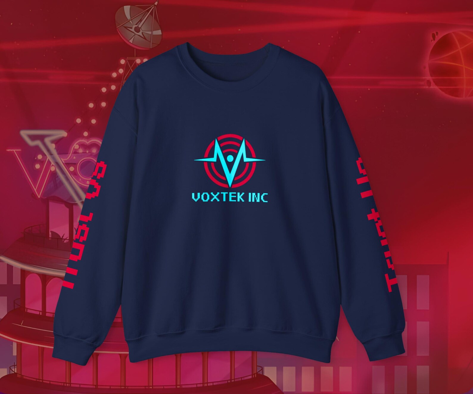 Hazbin Hotel Vox, Voxtek Crewneck Sweatshirt - Etsy