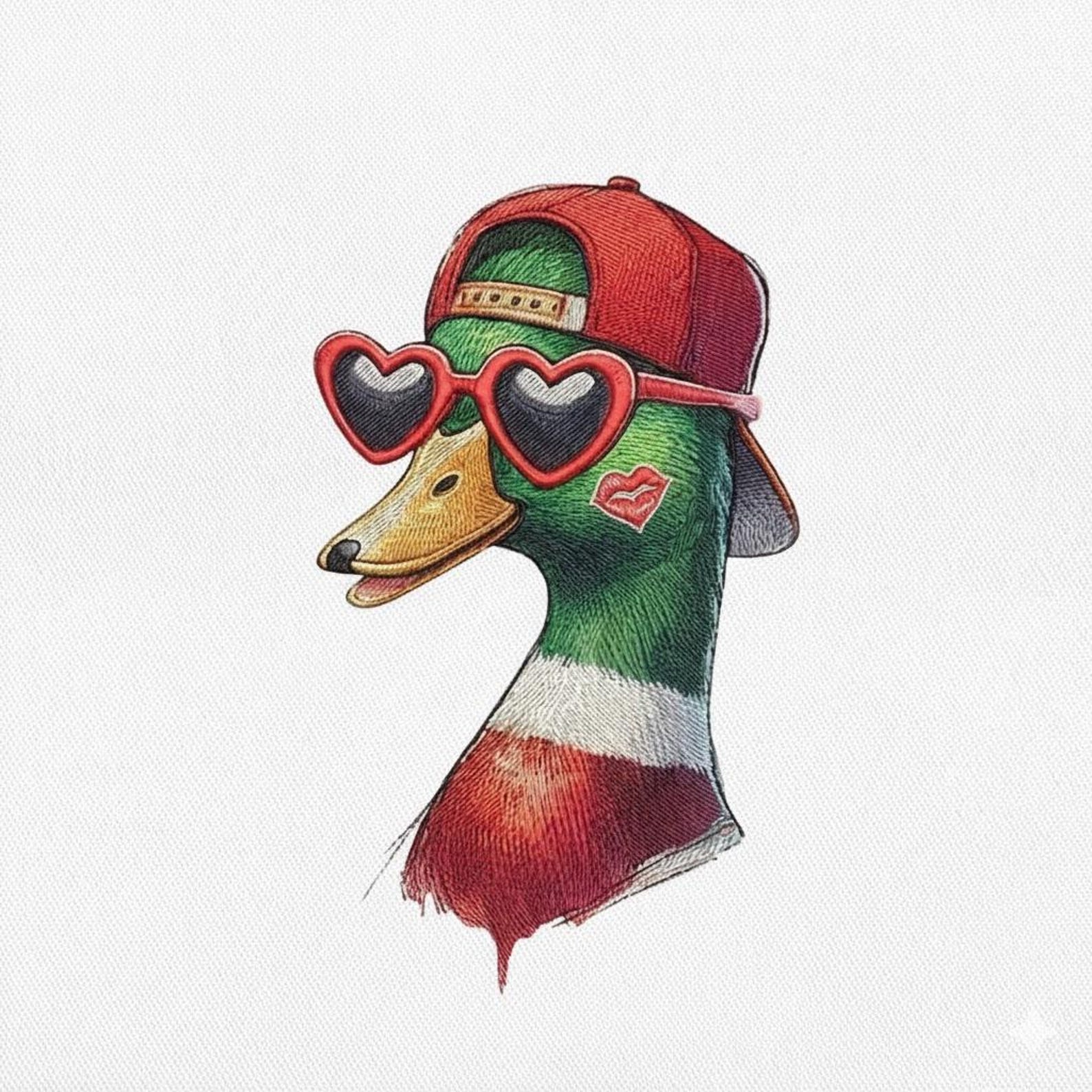 Valentine Duck Hunting Embroidery Patches - Etsy