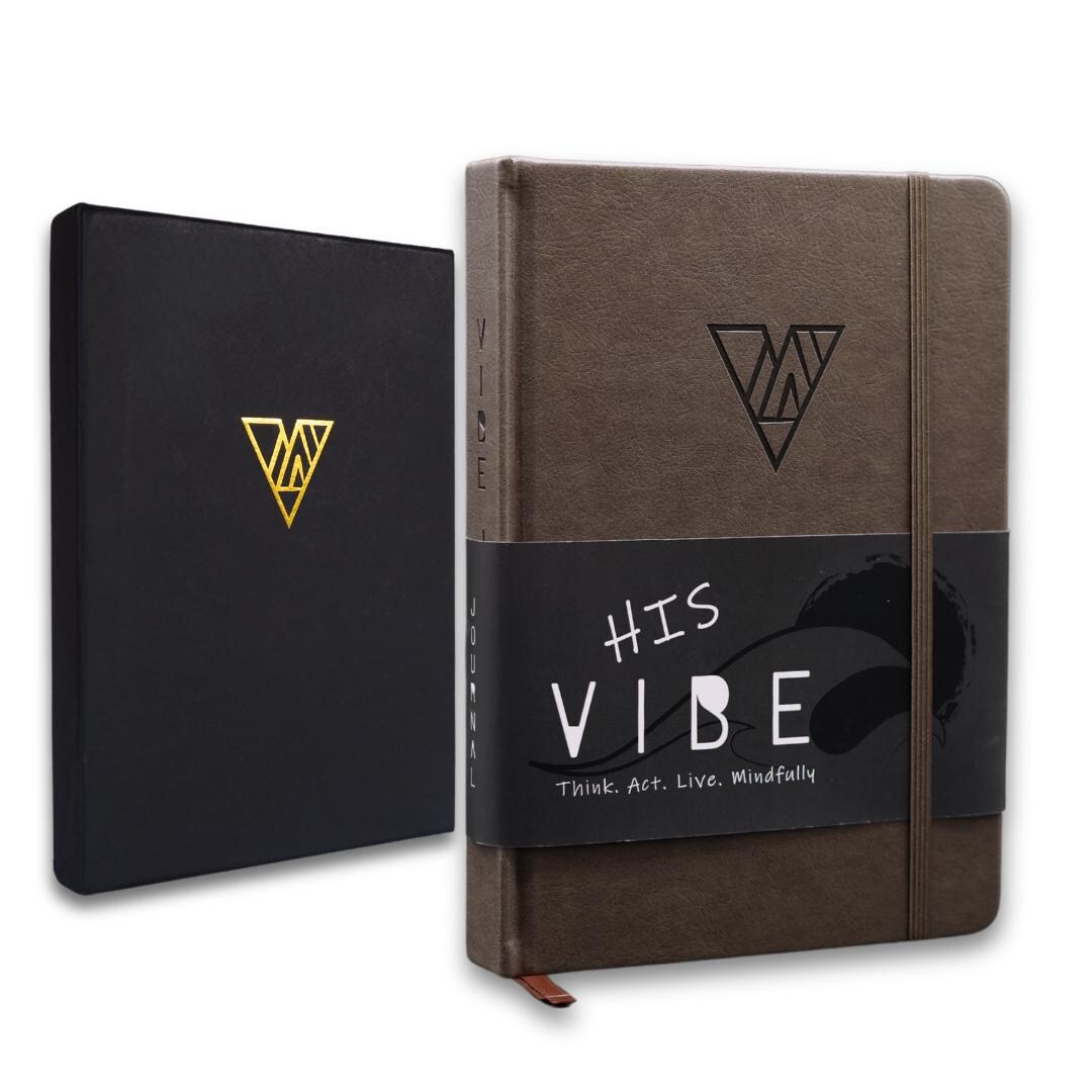 The Vibe Journal 13-week Guided Mindfulness Journal for Men ...