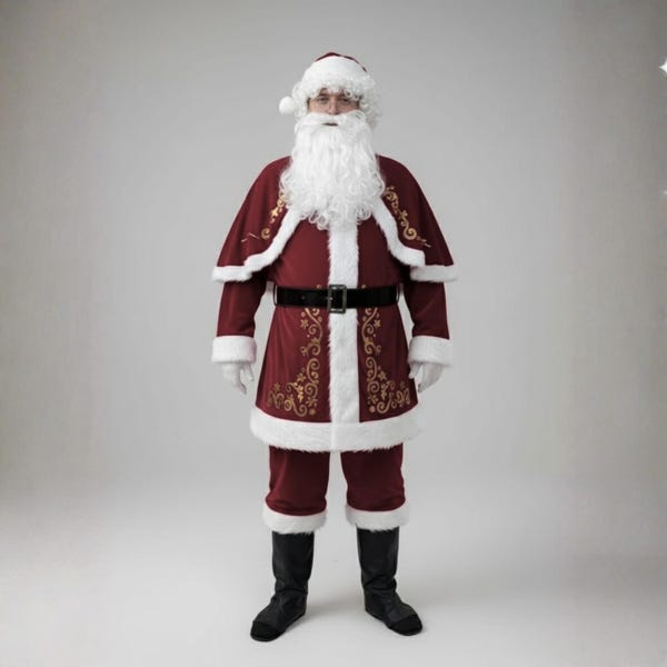 Father Christmas Outfit Adult - Etsy UK