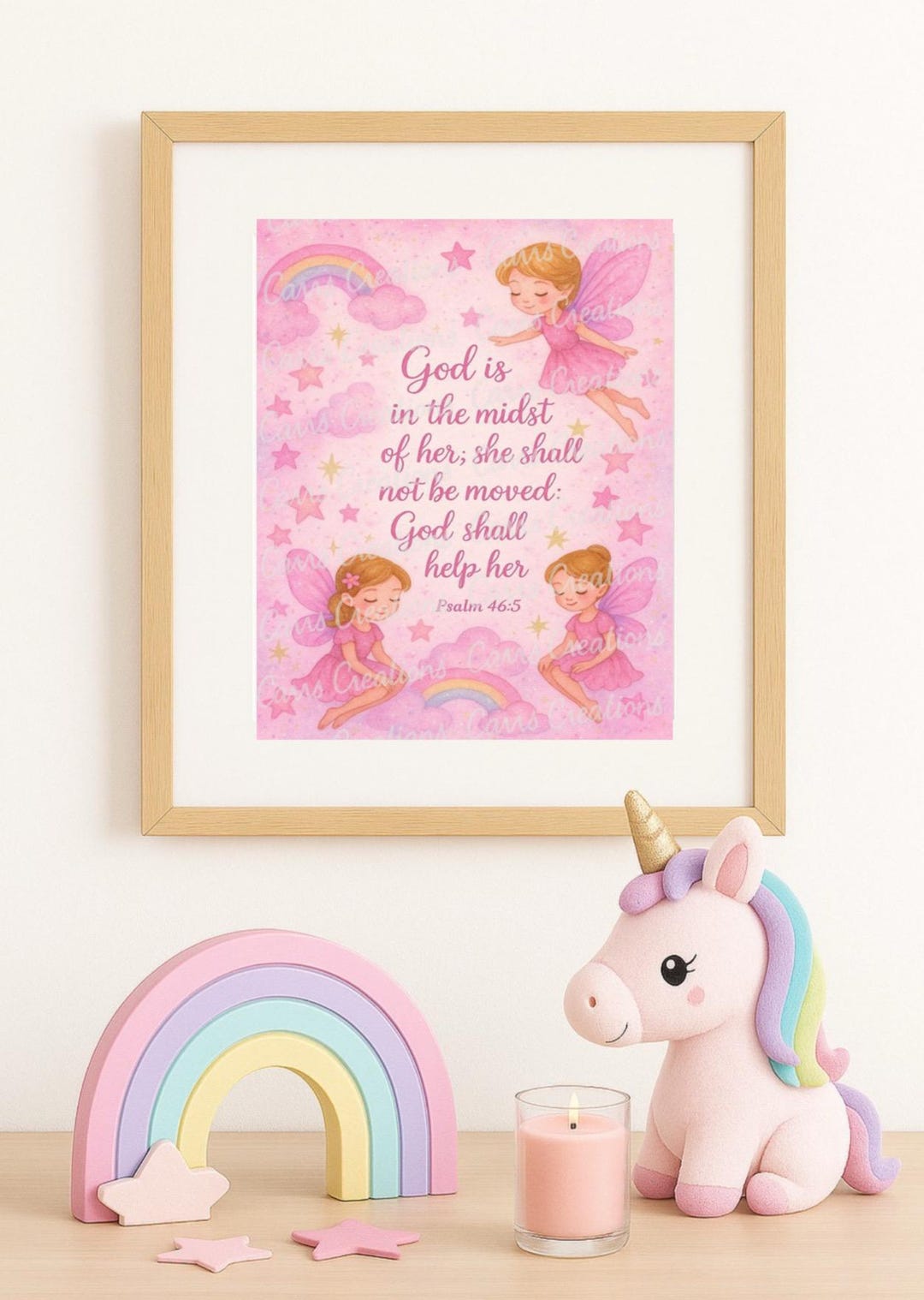 Magical KJV Scripture Print – Fairy Girls Room Decor (digital Download ...