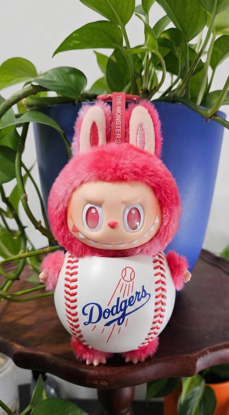 Labubu Dodgers Costume Accessory Great Gift for Christmas (blind Box ...