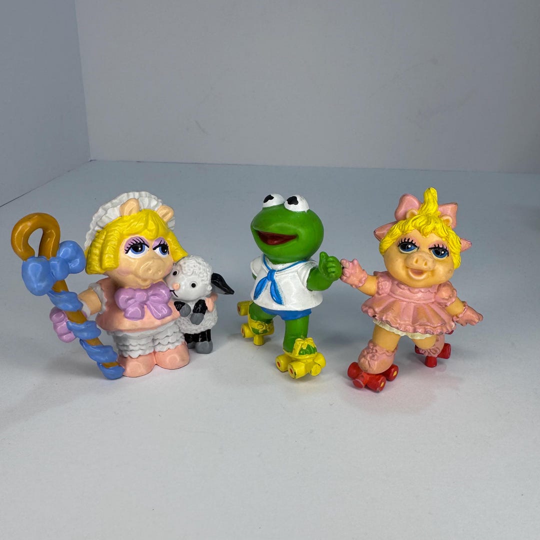 Vintage 1986 1980s Muppet Babies Mcdonald's Happy Meal Toys LOT of 10 ...