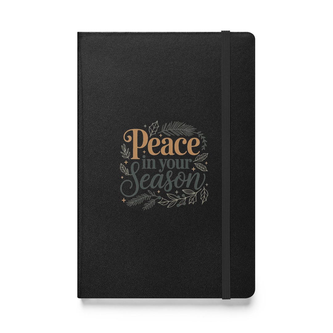Peace in Your Season Journal | Mindful Notebook | Writing Journal - Etsy