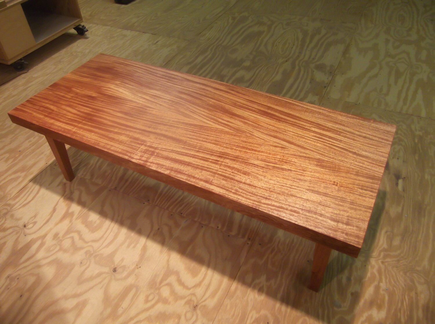 Custom Mahogany Coffee Table - Etsy