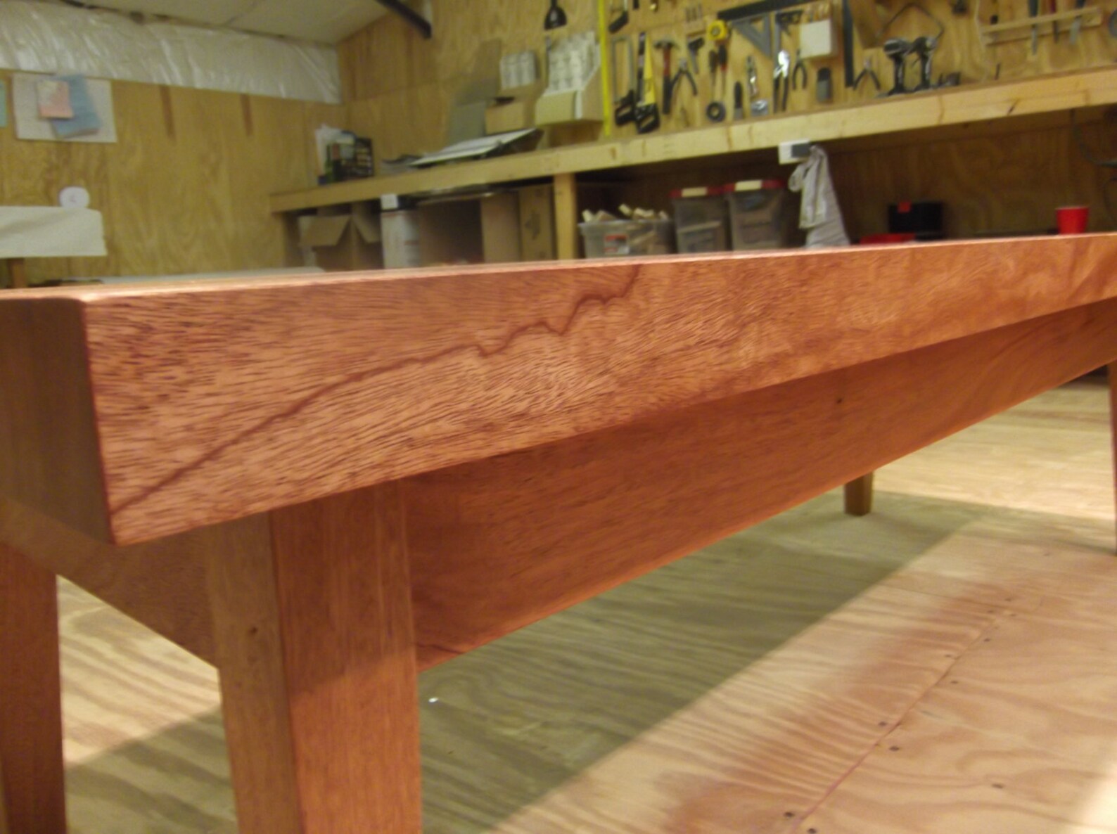 Custom Mahogany Coffee Table - Etsy