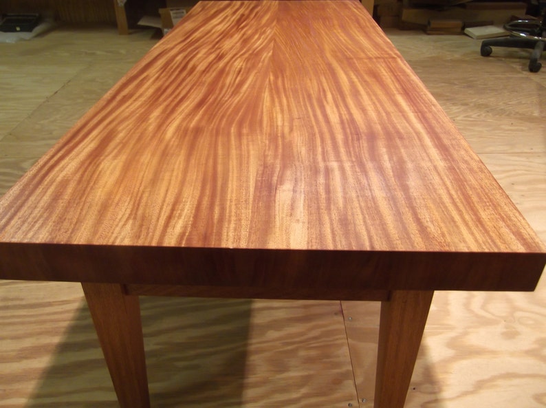 Custom Mahogany Coffee Table - Etsy