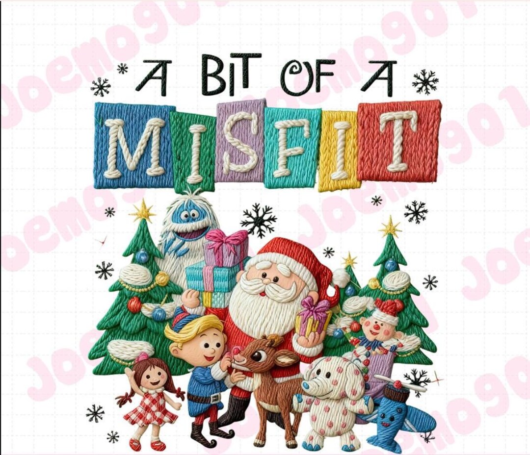 Rudolph the Red Nosed Reindeer Png, Retro Wishlist of Misfits Toys PNG ...