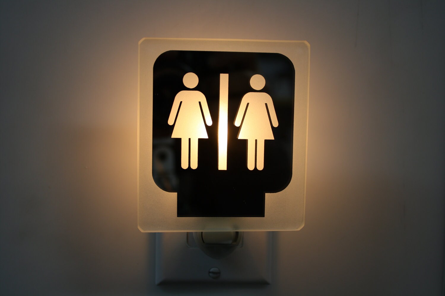 Women Restroom Nightlight / Toilette Femmes Veilleuse - Etsy
