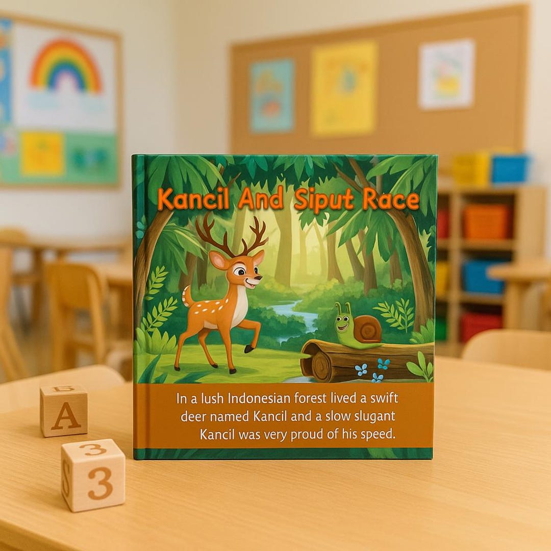 Siput VS Kancil Race – Kids Bedtime Story • Digital Storybook PDF ...