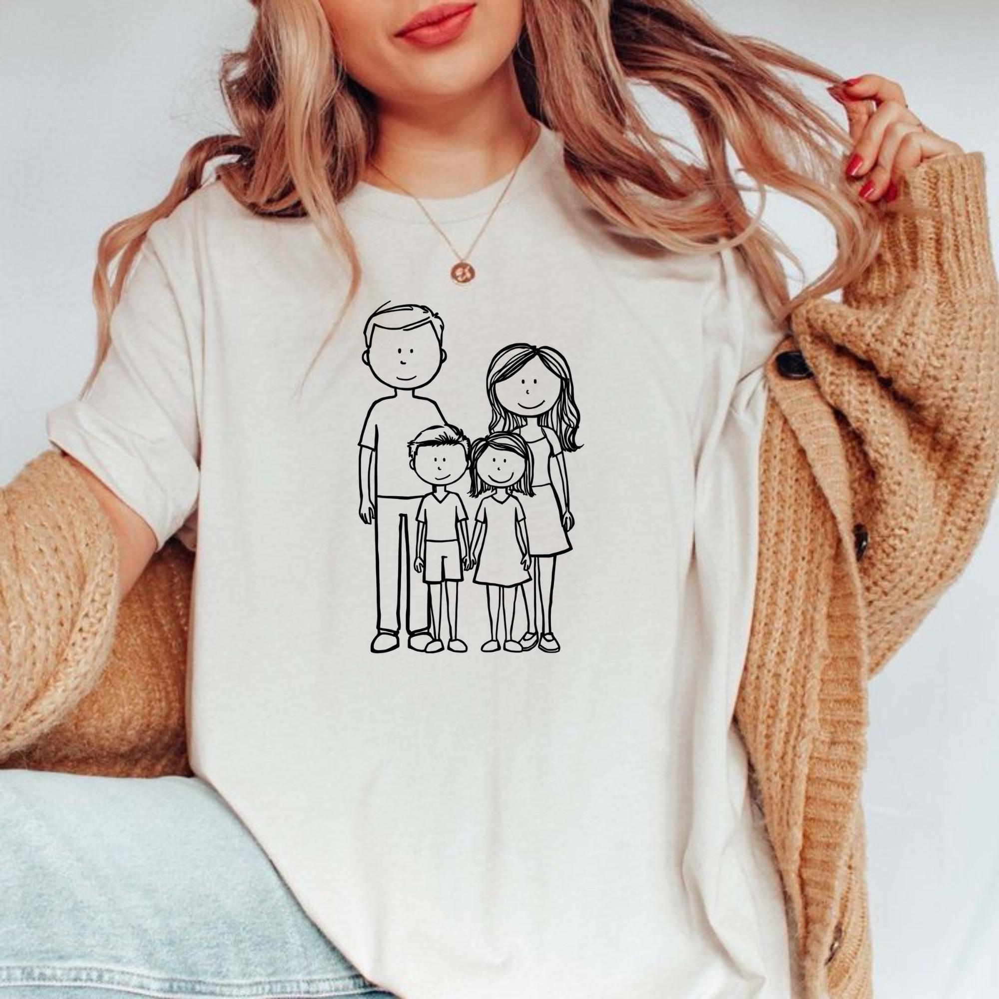 Stick Family PNG Bundle, Sticks People Figures Pngs, Trendy Family ...