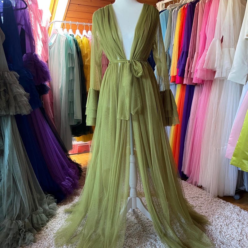 Mesh Robe - Etsy