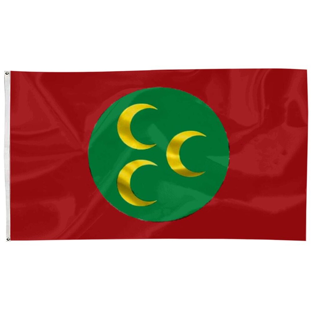 Ottoman Empire Flag Tapestry Banner Man Cave - Etsy