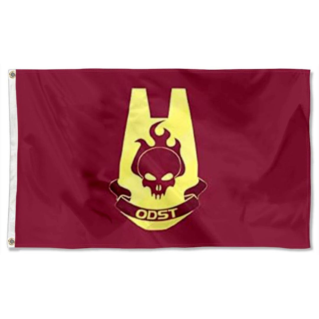 Orbital Drop Shock Troopers ODST Flag Tapestry Banner Man Cave - Etsy