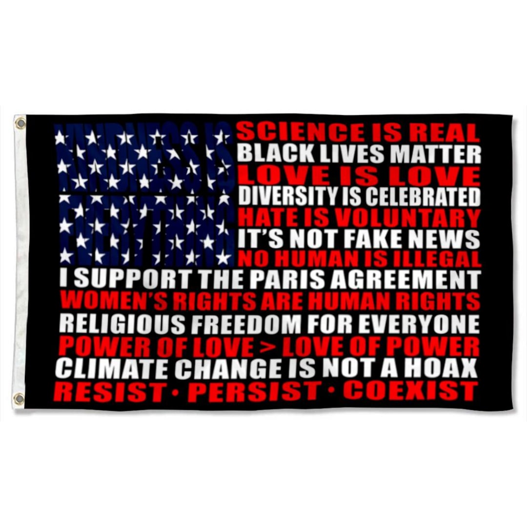 Science is Real USA Flag LGBTQ BLM Flag Tapestry Banner Man Cave - Etsy